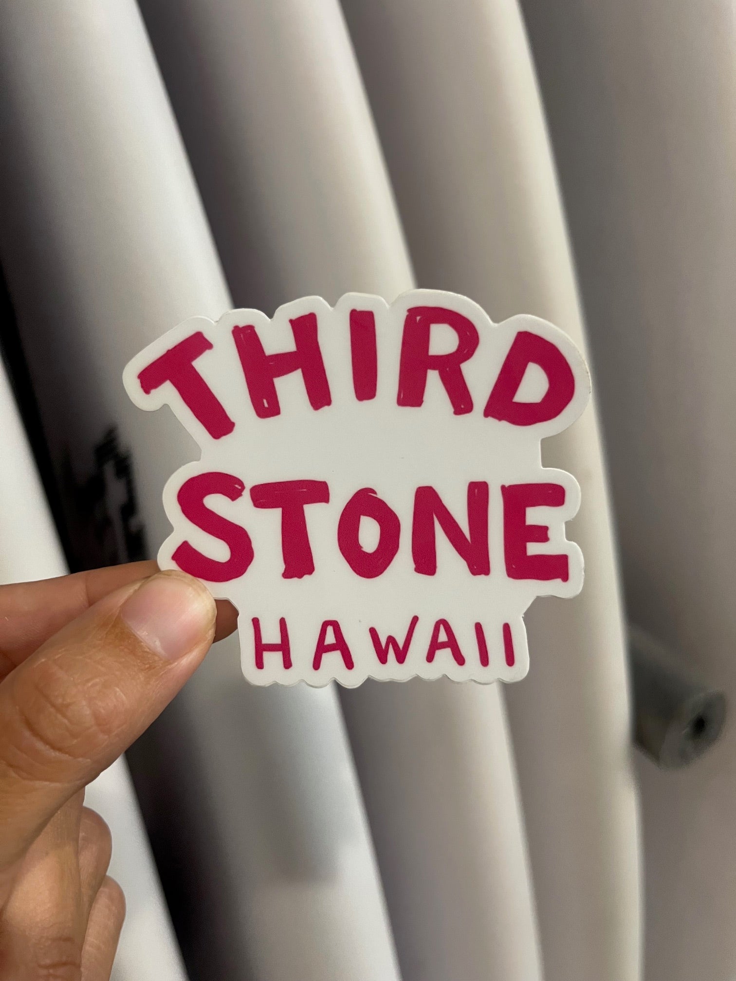 Third Stone Sticker | Waialua Surf Shop